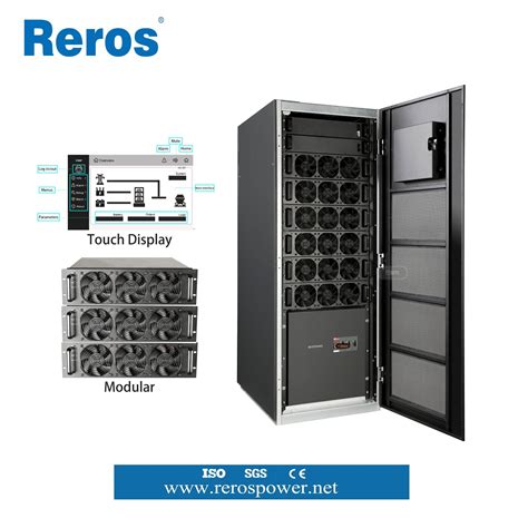 Modular UPS Hot Swap Module Online Expandable Uninterruptible Power Supply 90 1200kVA Big