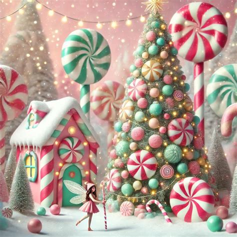 10 Candy Land Clipart Candycore Pastel Tones Whimsical Images Trending Theme Christmas