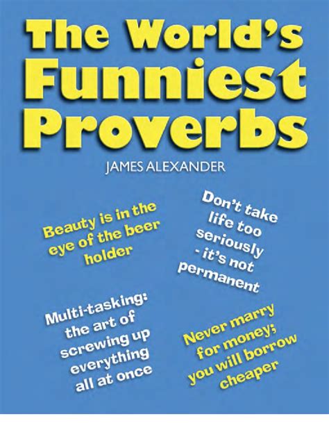The Worlds Funniest Proverbs Wife Pessimism