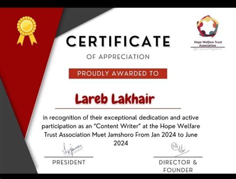 Lareb Lakhair On Linkedin I Am Super Thrilled To Share That Ive Snagged A Shiny Certificate Of