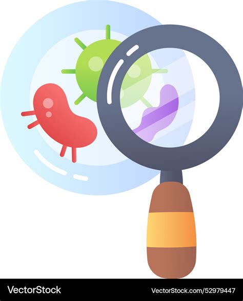 Microbiology Royalty Free Vector Image Vectorstock