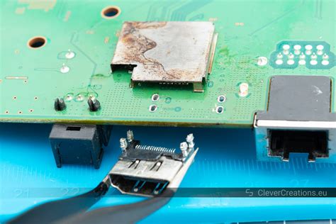 How To Repair A Playstation 4 HDMI Port Clever Creations