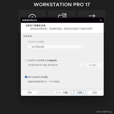 安装linux8 5及后续初始化部署 red hat enterprise linux release 8 5 ootpa csdn博客