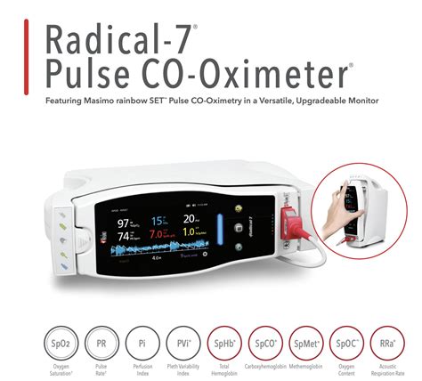 Masimo Radical 7 Pulse Co Oximeter Medisep