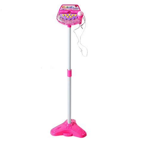 유아 교육 음악 장난감 조정 가능한 마이크 조정 가능한 가라오케 아기 장난감 크리스마스 선물 조기 교육완구용 악기