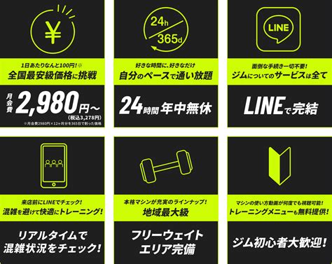 月額2980円・本格24時間フィットネスジム Fit Place 24hour Fitness