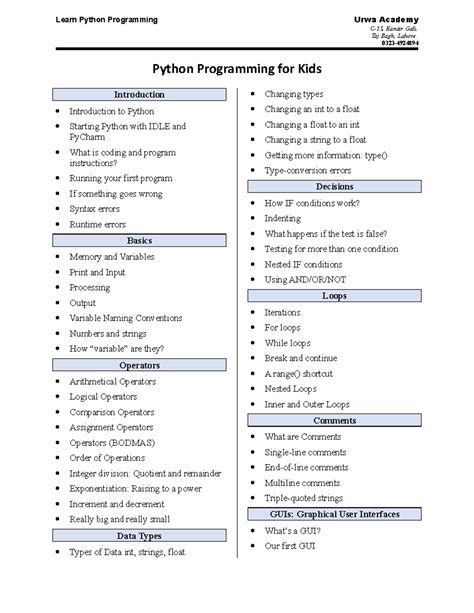 Python Outline Bachelor Science In Computer Science Uol Studocu