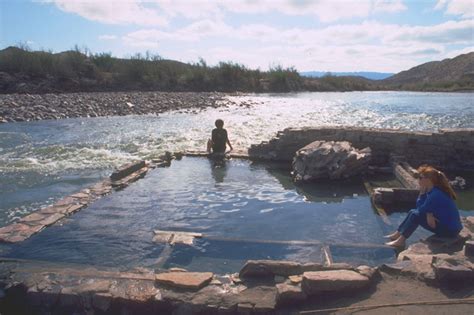 Rio Grande Big Bend Hot Springs Big Bend National Park Boquillas And