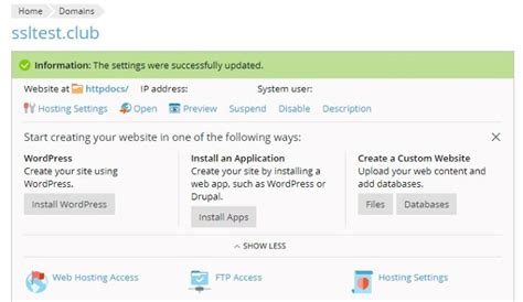 Cài đặt SSL trên Plesk Onyx Install SSL on Plesk Onyx