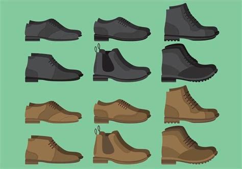Mens Shoes Vector Art Icons And Graphics For Free Download