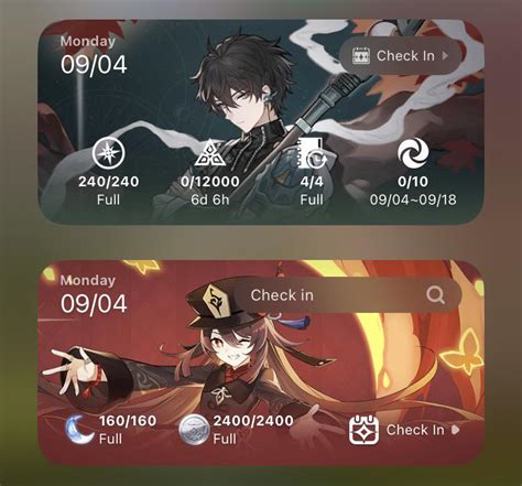 The Widgets Look Awesome Together Rhonkaistarrail