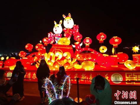 河北涿州千年通会灯市璀璨开启庆元宵 吕子豪 灯组 文化