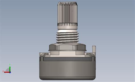 10k旋转电位器swsolidworks 2020模型图纸下载 懒石网