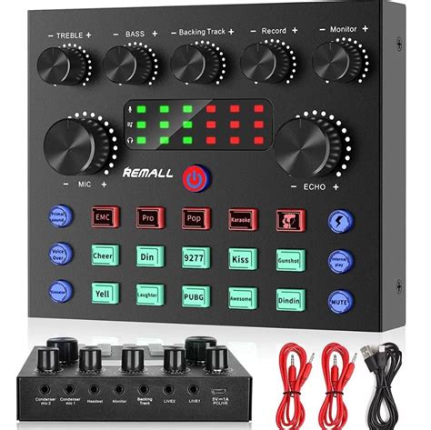 Звуковая Карта Микшер V8 купить на Ozon по низкой цене