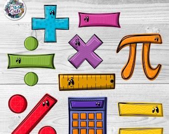 Math Symbols Svg Etsy