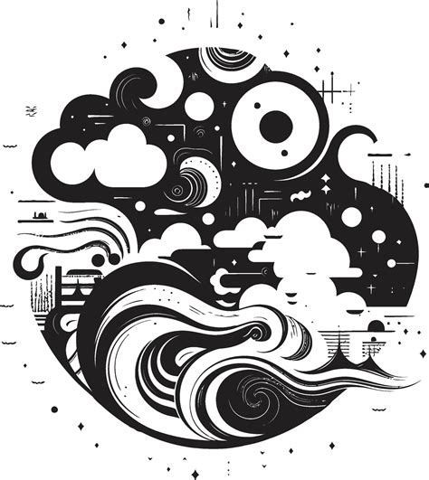 Sculpted Elegance Curly Vector Design Icons Fluid Abstractions