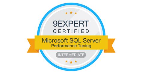 Microsoft Sql Server Performance Tuning Certificate Ms Sql 19 Tuning 670025 9expert