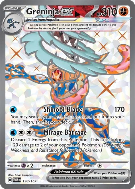 Greninja Ex Pokemoncard