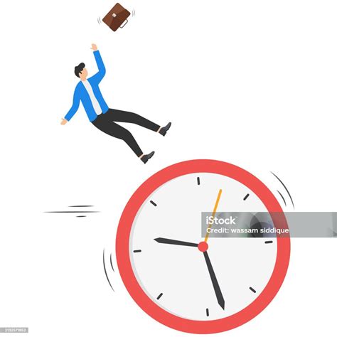 시간 관리 실패 가족 및 사랑하는 사람과 시간을 보낼 수 있는 자유 과로자 또는 직장인 일상 업무 초과 근무 개념 개념에 대한