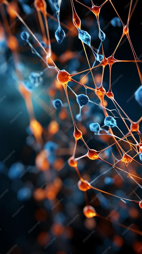 Premium Ai Image Intricate Gene Structure With Lines And Nodes Beautifully Rendered In 3d