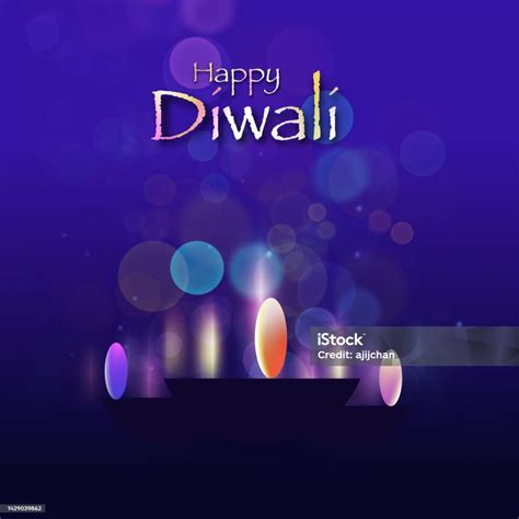 조명이 켜진 디왈리 오일 램프의 그림 인도의 디왈리 축제에 대한 개념 개념에 대한 스톡 벡터 아트 및 기타 이미지 개념 개념과 주제 공휴일 Istock