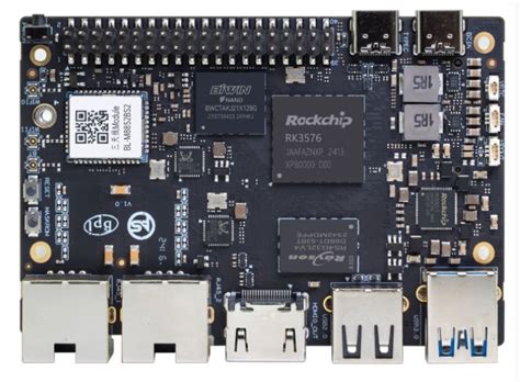 香蕉派 Banana Pi Bpi M5 Pro 开发板，瑞芯微 Rk3576处理器、支持m 2 Ssd 扩展，双千兆 发烧友