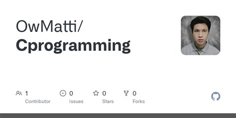 Github Owmatticprogramming