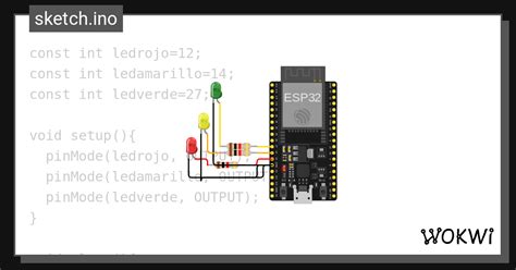 Prueba Wokwi Esp32 Stm32 Arduino Simulator