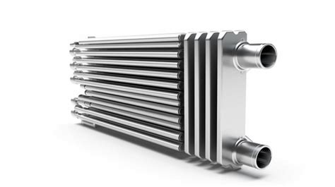 3d Render Of A Car Radiator In Isolation On A White Background