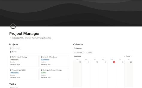 Task Database Template By Stephen Okonkwo Notion Marketplace