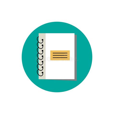 Student Notebook Flat Style Vector Illustration Notebook Flat Icon Student Notebook Flat Style Vector Illustration Notebook Flat Icon