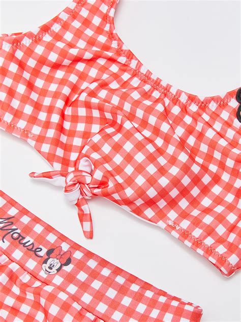 გოგონას საცურაო კომპლექტი მინი მაუსის პრინტით S26132z1 Lpu S26132z1 Lpu Lc Waikiki