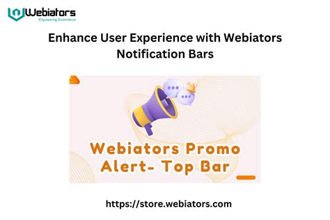 enhance user experience with webiators notification bars by sumit