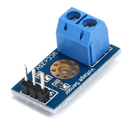 módulo sensor de tensão voltagem 25v cc para arduino robobuilders