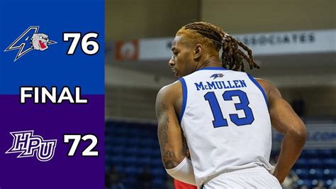 Highlights Mens Basketball Unc Asheville At High Point Youtube