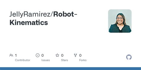 Github Jellyramirezrobot Kinematics