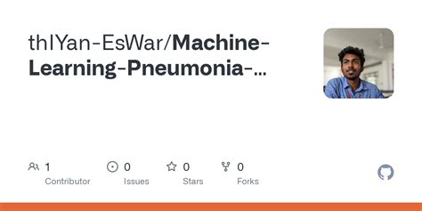 Github Thiyan Eswarmachine Learning Pneumonia Prediction