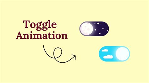 How To Make Toggle Animation 💠 Created Toggle Animation Using Html