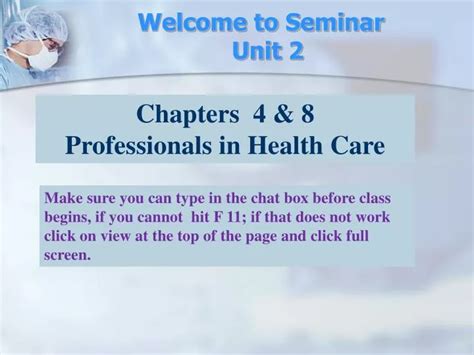 PPT Welcome To Seminar Unit PowerPoint Presentation Free Download ID