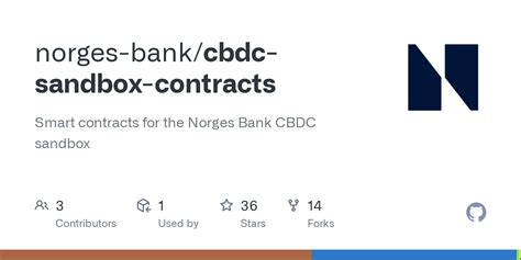 GitHub Norges Bank Cbdc Sandbox Contracts Smart Contracts For The Norges Bank CBDC Sandbox