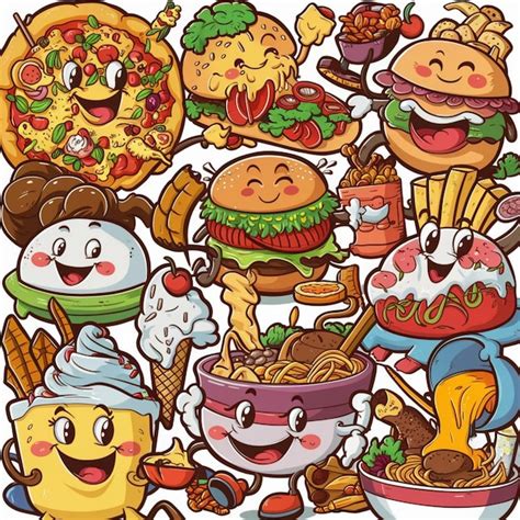 Food Cartoon Images Free Download On Freepik