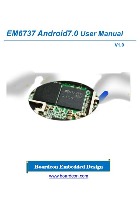 boardcon embedded design em6737 user manual pdf download manualslib