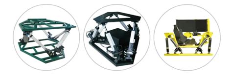 6 Dof Motion Simulating Platform Tank Simulator Driving