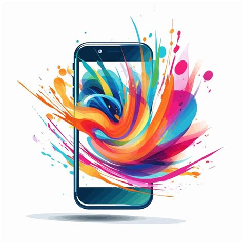 premium vector smartphone mobile phone communication