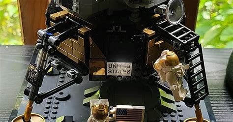 Apollo 11 Lunar Lander Bought It 2 Years Ago And Finally Got Around To Building It Last Night
