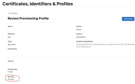 IOS App Store Provisioning Profile Doesn T Have Devices Included