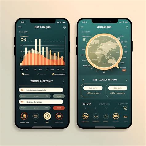 Premium Ai Image Mobile App Layout Design Of Investment Comparison Tool Comparative And