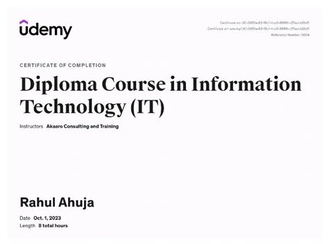 Diploma Informationtechnology Udemy Thankful Gratitude Sql Html