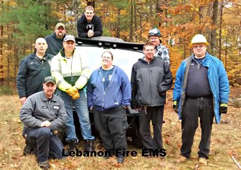 Lebanon Maine Truth Seekers Lebanon Fire Ems Members Attend Training