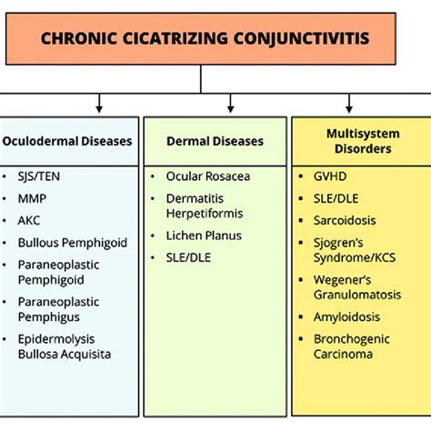Differential Diagnosis Of Chronic Cicatrizing Conjunctivitis The Download Scientific Diagram